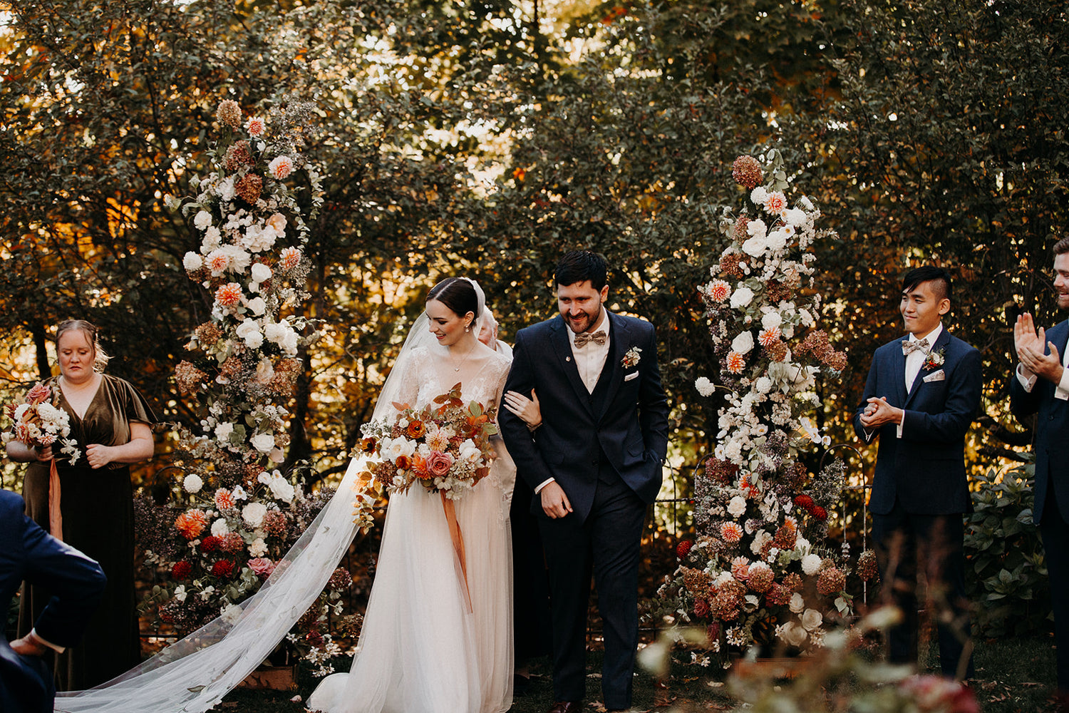 Sarah & John - Herb Lyceum Groton, MA – Helios Floral